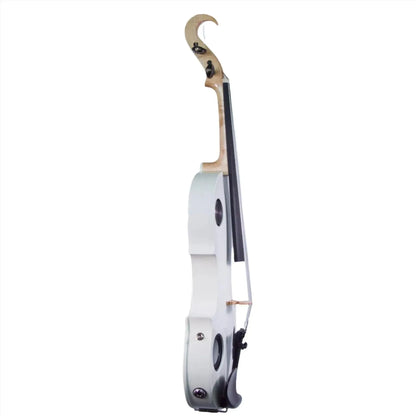 Volta V4-R Violinatron 3/4-Size Hybrid Electric Violin, White ...