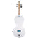 Volta V4-R Violinatron 3/4-Size Hybrid Electric Violin, White ...