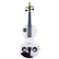 Volta V4-R Violinatron 3/4-Size Hybrid Electric Violin, White ...