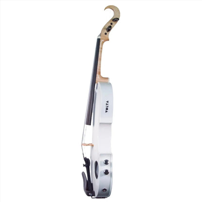 Volta V4-R Violinatron 3/4-Size Hybrid Electric Violin, White ...